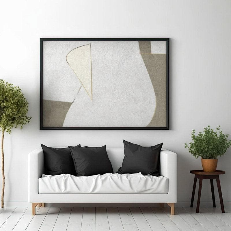 Abstract Clive Wall Painting – Black Frame – Phetally